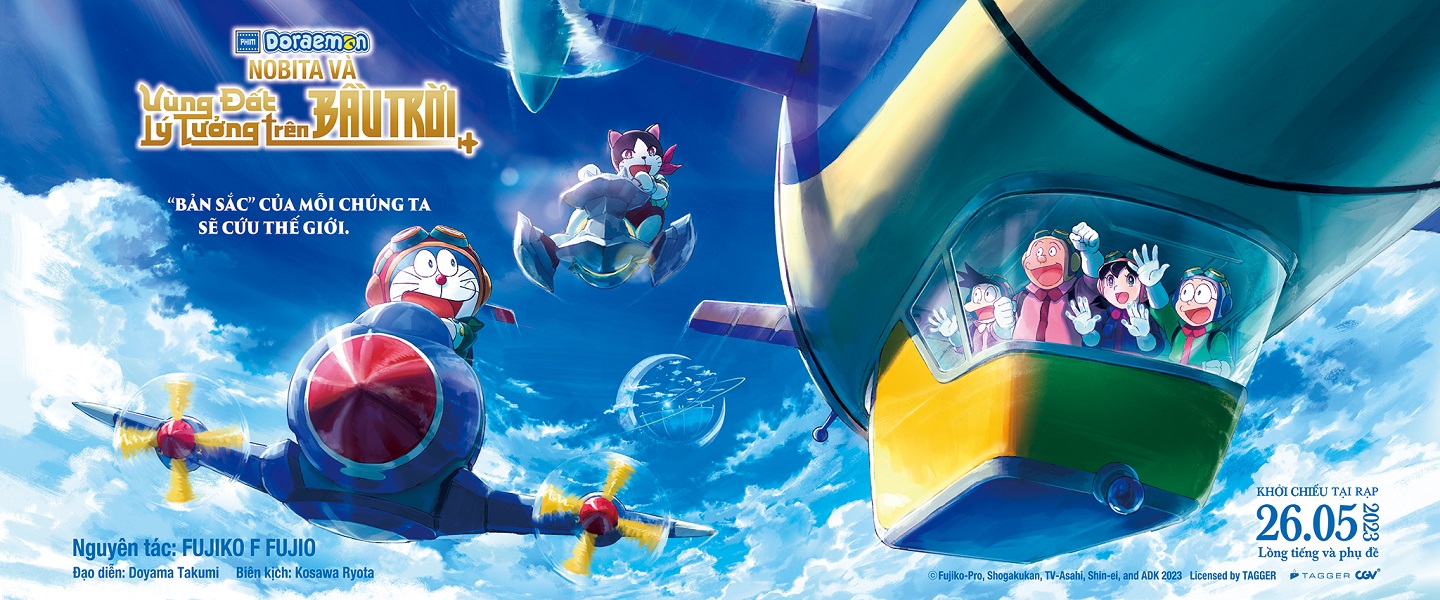 Phim Doraemon: Nobita Và Vùng Đất Lý Tưởng Trên Bầu Trời (Lồng Tiếng ...